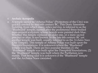 Acropolis of athens | PPTX