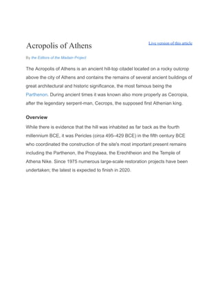 Acropolis of Athens (Greece) - Madain Project.pdf