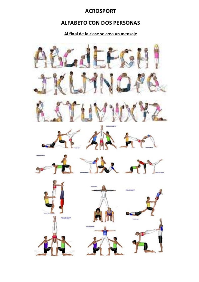Acrosport Figures.