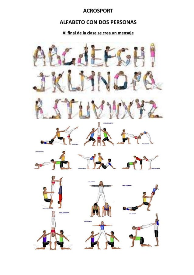 Acrosport Figuras 4º ESO | PDF