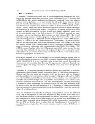 A cross layer delay-aware multipath routing algorithm for mobile adhoc networks | PDF | Internet ...