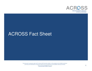 ACROSS Project overview | PPT