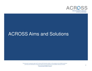 ACROSS Project overview | PPT