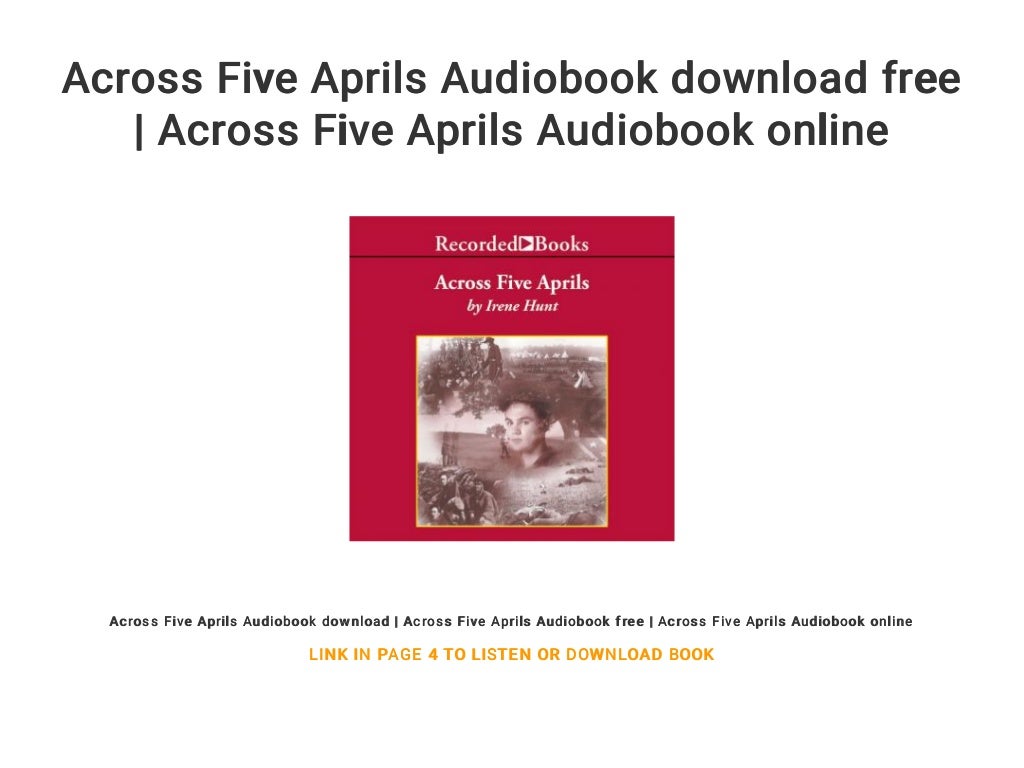 Across Five Aprils Audiobook download free | Across Five Aprils ...