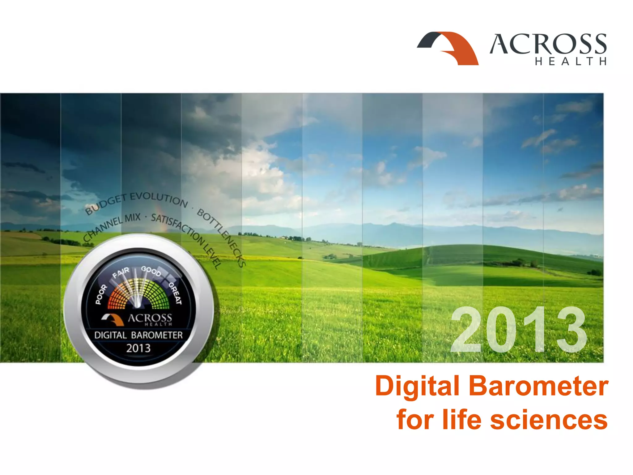 Across Health Digital Barometer 2013 | PDF