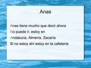 Acrosticos 6ºb nuestros nombres | PPT