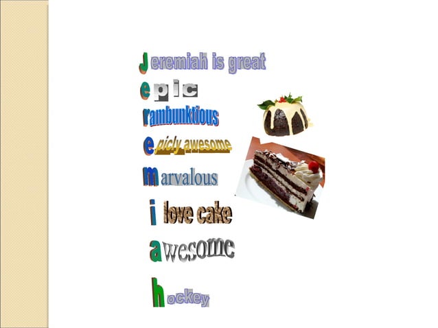 Acrostic poems | PPT | Poetry | Books and Literature