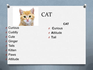 Acrostic poems | PPTX