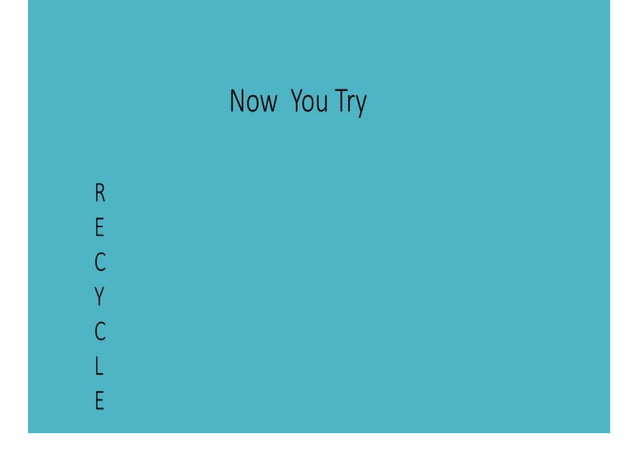 Acrostic Poems | PPT