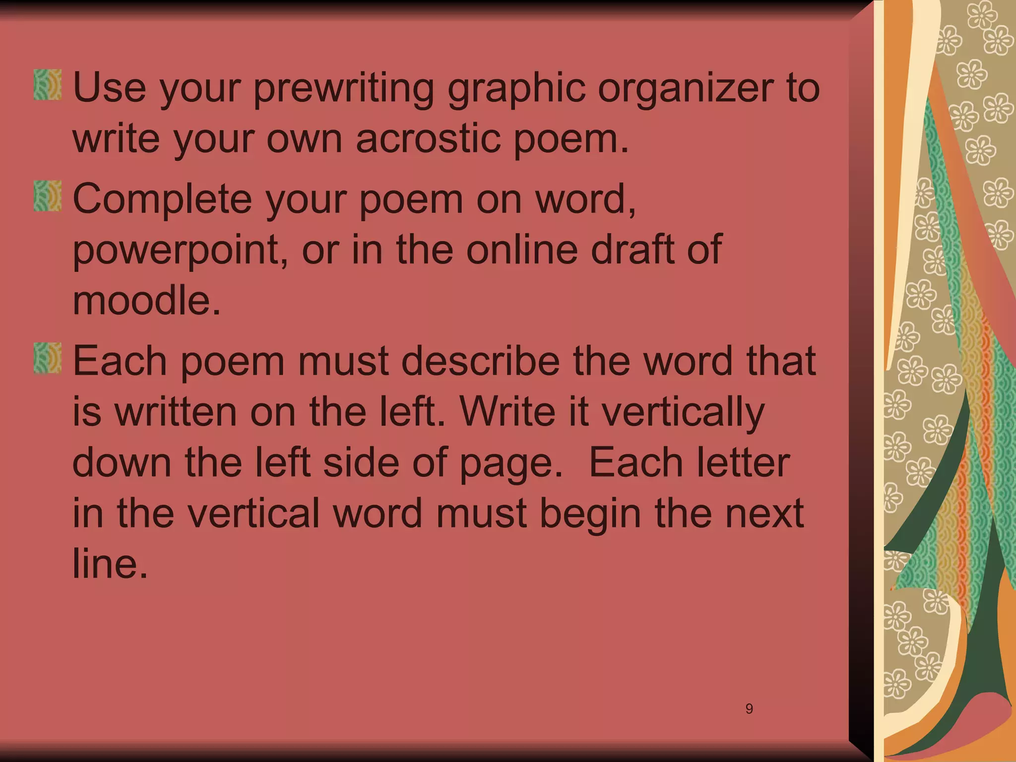 Acrostic poetry | PPT