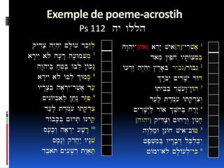 Acrostihul in critica textuala biblica | PPSX