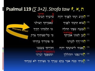Acrostihul in critica textuala biblica | PPSX