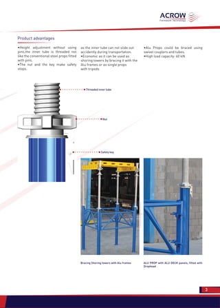 Acrow alu prop | PDF