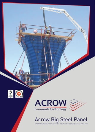 Acrow big steel panel (formwork) | PDF | Civil Engineering Industry | Industries