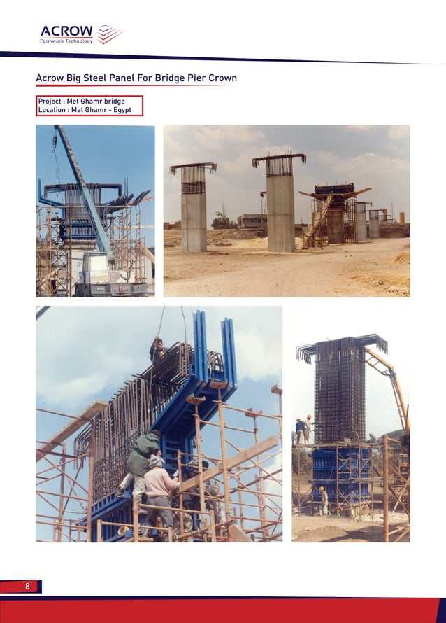 Acrow big steel panel (formwork) | PDF | Civil Engineering Industry ...