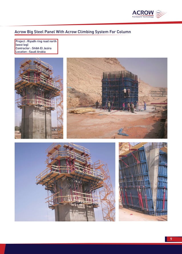Acrow big steel panel (formwork) | PDF | Civil Engineering Industry ...