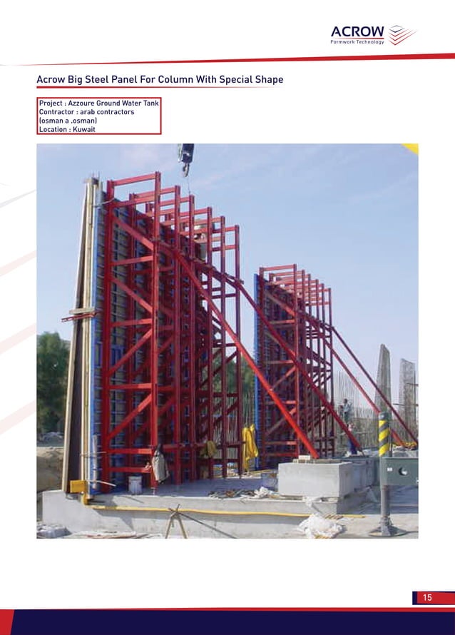 Acrow big steel panel (formwork) | PDF | Civil Engineering Industry ...