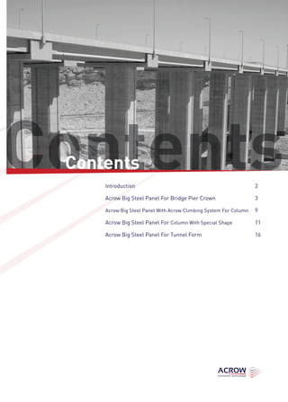 Acrow big steel panel (formwork) | PDF | Civil Engineering Industry ...