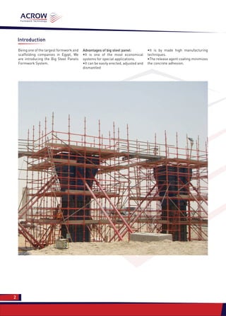 Acrow big steel panel (formwork) | PDF | Civil Engineering Industry ...