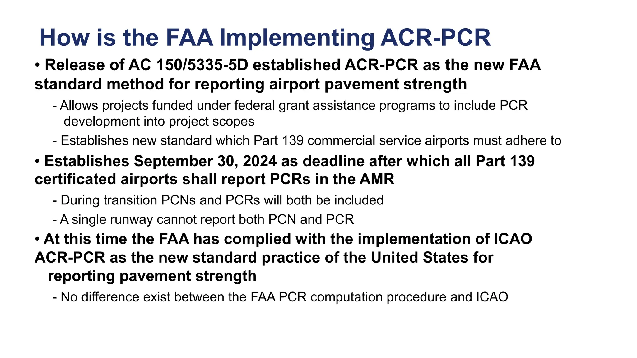 CALCULATION OF ACR-PCR OF RUNWAY PAVEMENT | PPTX