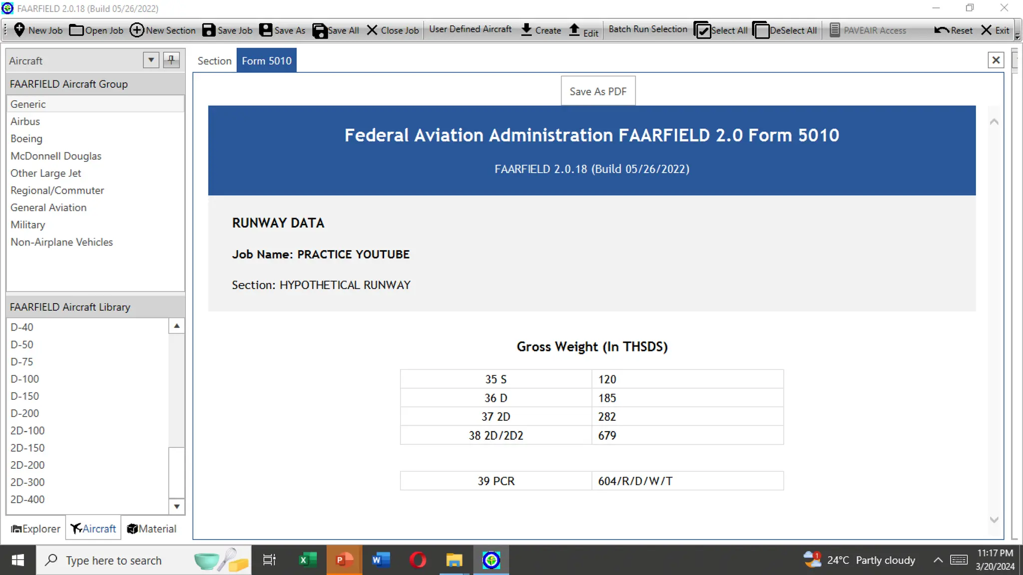 CALCULATION OF ACR-PCR OF RUNWAY PAVEMENT | PPTX