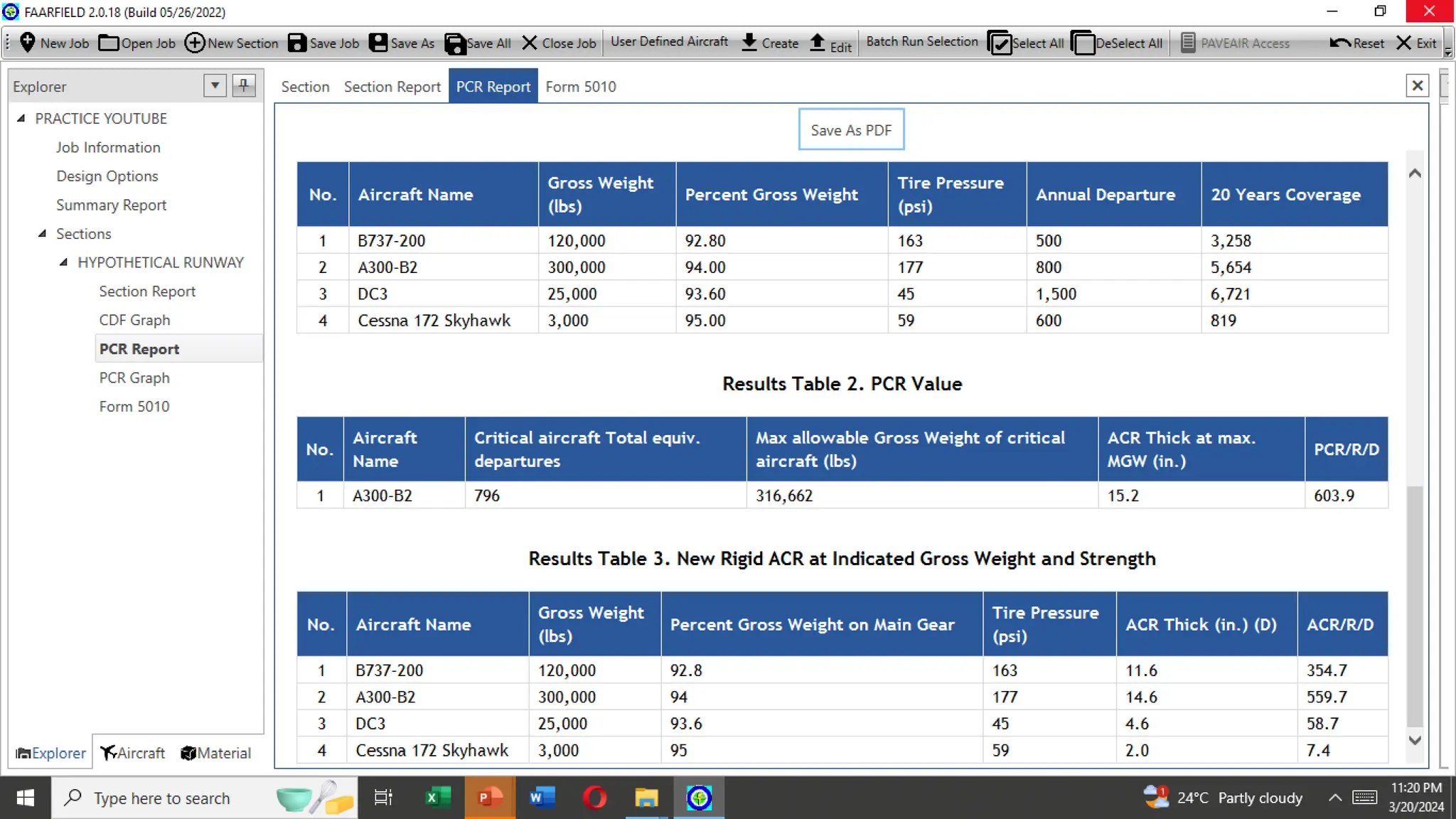 CALCULATION OF ACR-PCR OF RUNWAY PAVEMENT | PPTX