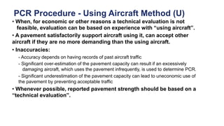 CALCULATION OF ACR-PCR OF RUNWAY PAVEMENT | PPTX