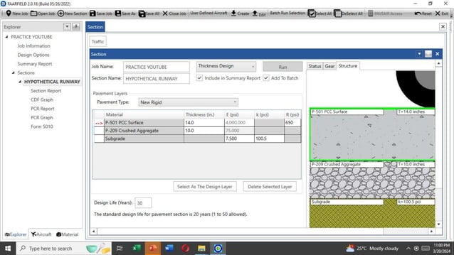 CALCULATION OF ACR-PCR OF RUNWAY PAVEMENT | PPTX | Aviation Industry ...