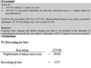 EARNING PER SHARE IAS-33 | PPTX
