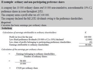 EARNING PER SHARE IAS-33 | PPTX
