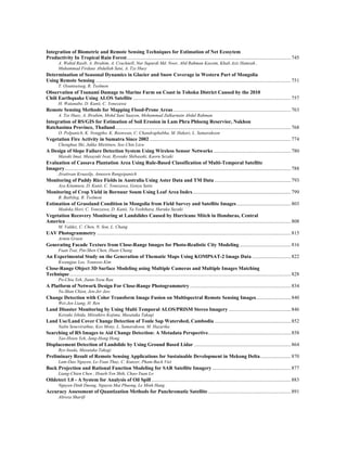 Asian Conference on Remote Sensing 31st proceedings | PDF