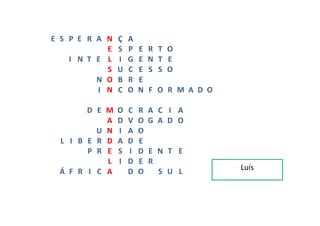 Acrósticos Nelson Mandela | PDF