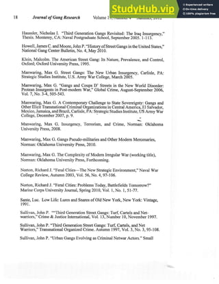 A Crucible Of Conflict Third Generation Gang Studies Revisited | PDF