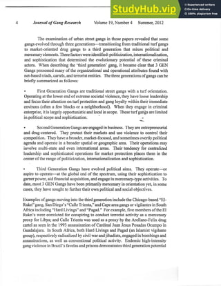 A Crucible Of Conflict Third Generation Gang Studies Revisited | PDF