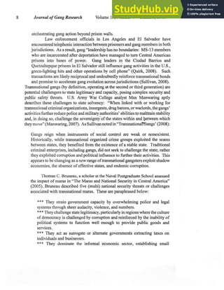 A Crucible Of Conflict Third Generation Gang Studies Revisited | PDF