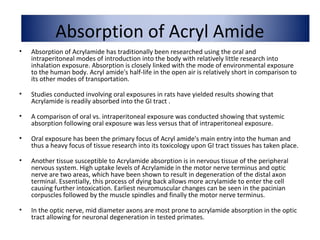 Acryel amide | PPT