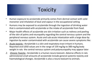 Acryel amide | PPT