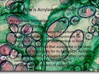 Acrylamide Presentation | PPT