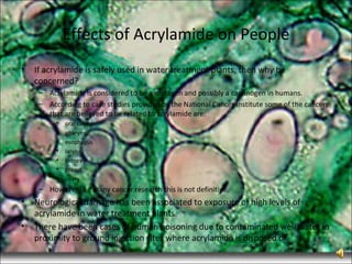 Acrylamide Presentation | PPT
