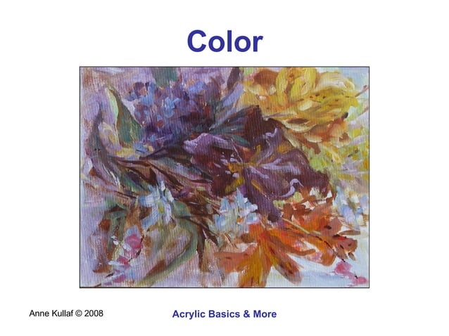 Acrylic Basics & More | PPT