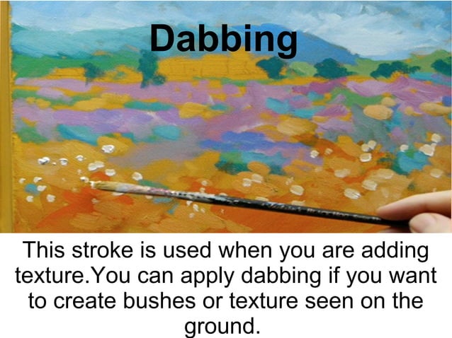 Acrylic paint application techniques | PPT