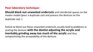 ACRYLIC PARTIAL DENTURES................ | PPTX