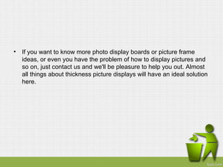 Acrylic photo frames, picture frames | PPT