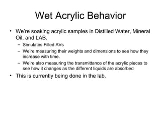 Acrylic Tests | PPT