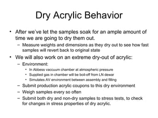 Acrylic Tests | PPT