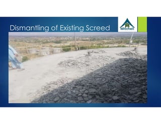 Acrylic waterproofing of cement silos line 1 | PPT