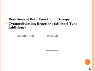 Production of Acrylonitrile from the ammoxidation of propylene | PPT