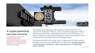 A crypto pawn shop case study | PPTX