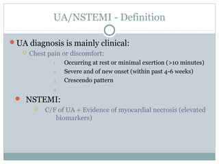 Acute Coronary Syndrome | ODP