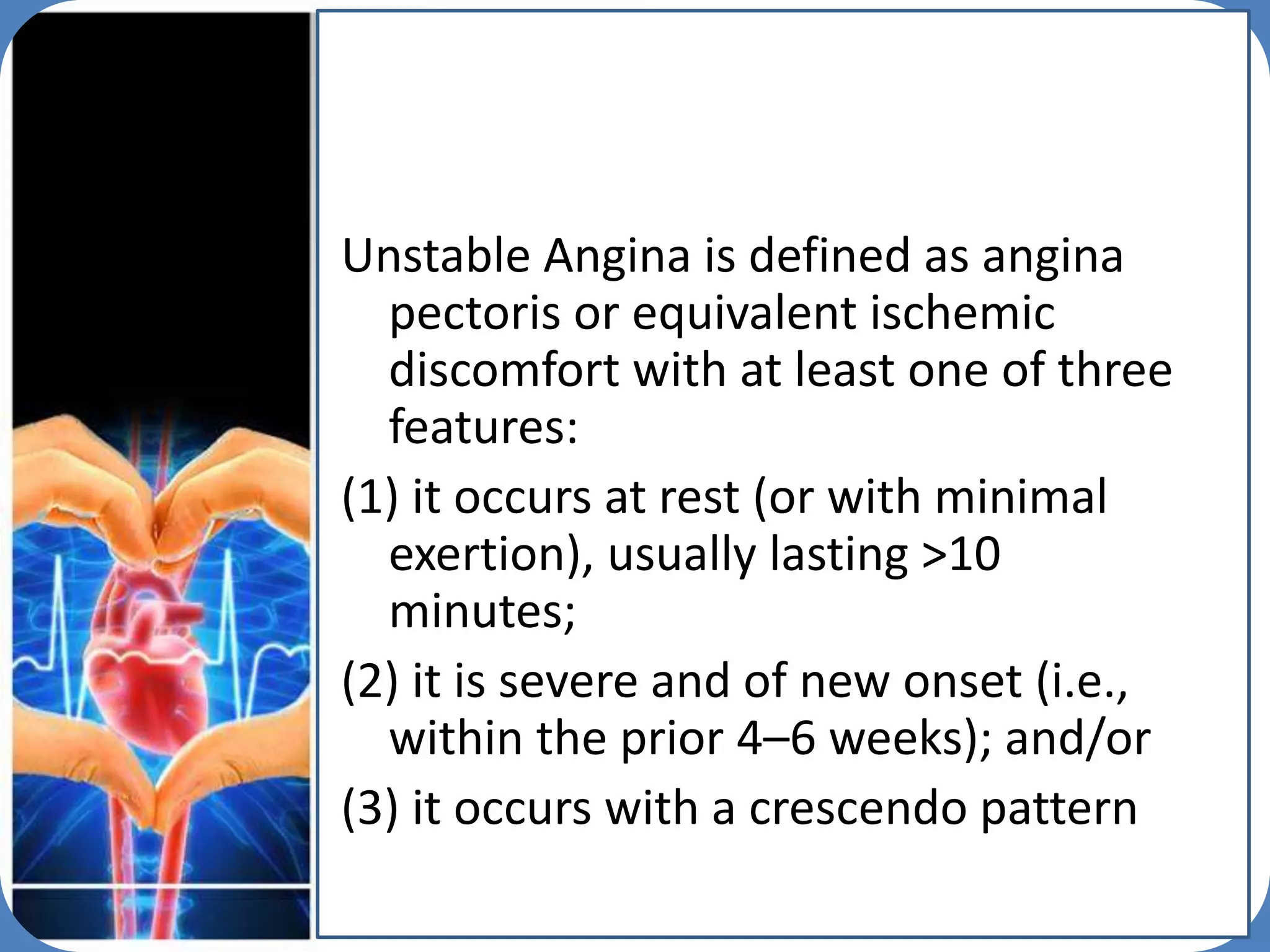Acute coronary syndrome | PPTX